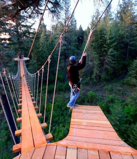 Soar High Above The Landscape Ziplining in Idaho