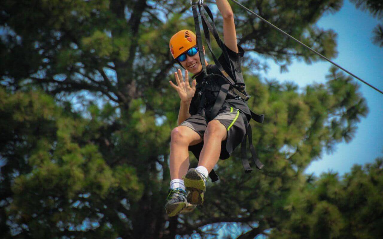 Soar High Above The Landscape Ziplining in Idaho