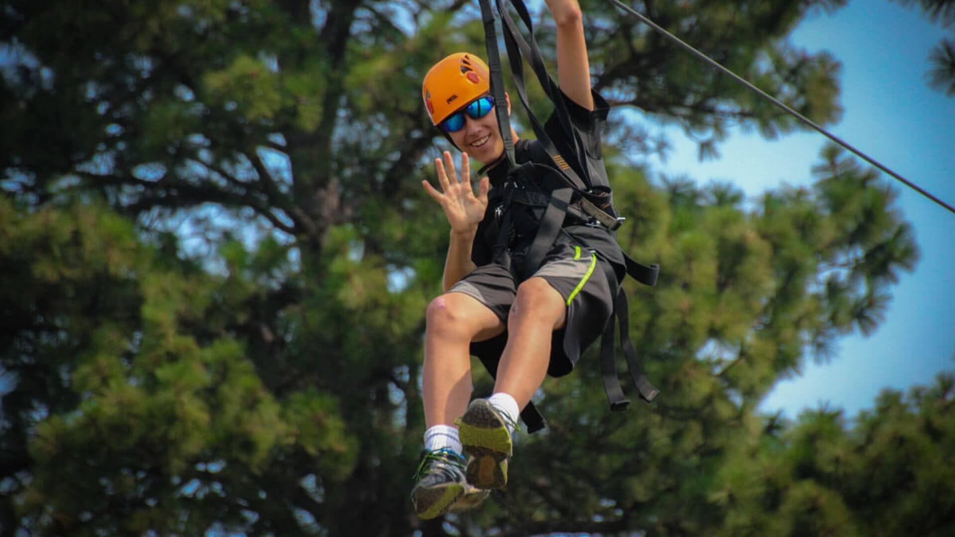 Soar High Above The Landscape Ziplining in Idaho