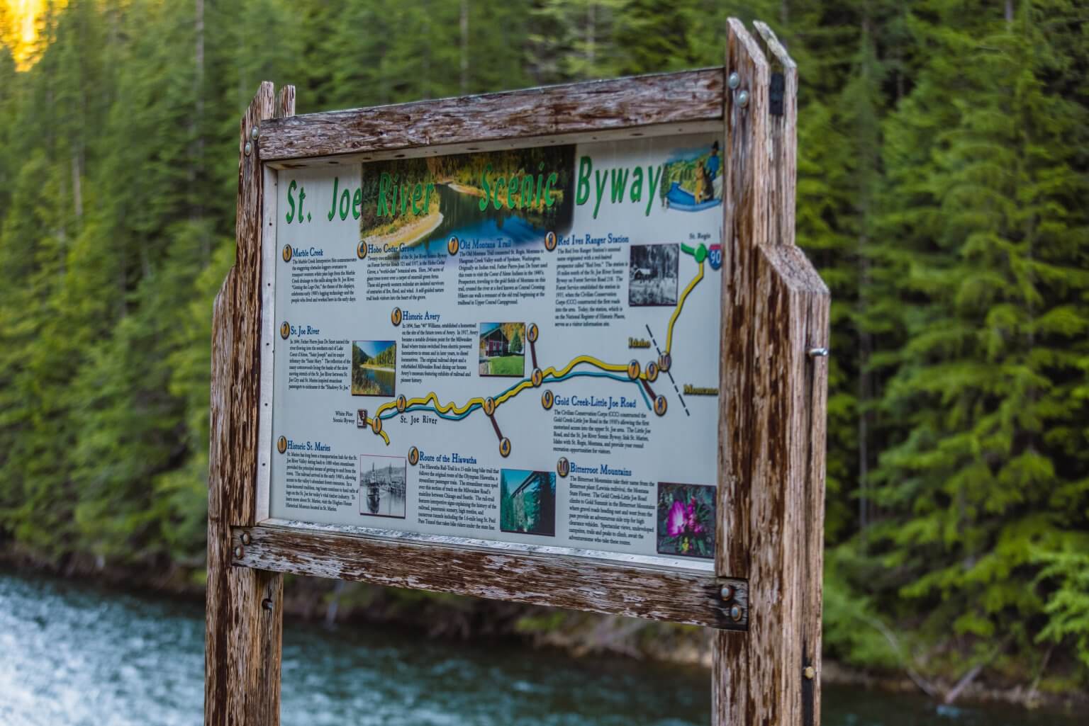 St. Joe River Scenic Byway | Road Trips in Northern Idaho
