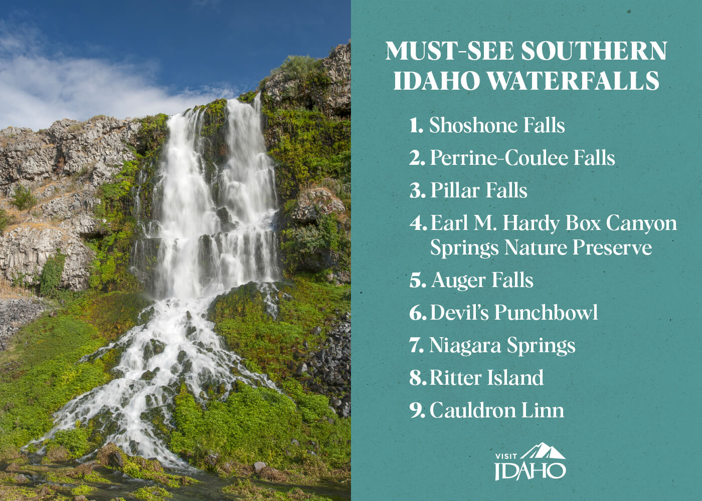 9 Waterfalls in Idaho Not to Miss in Southern Idaho